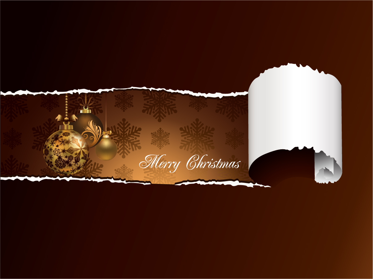 Bezierinfoベジェインフォ ゴージャスなクリスマス素材の背景 Gorgeous Christmas Element Vector